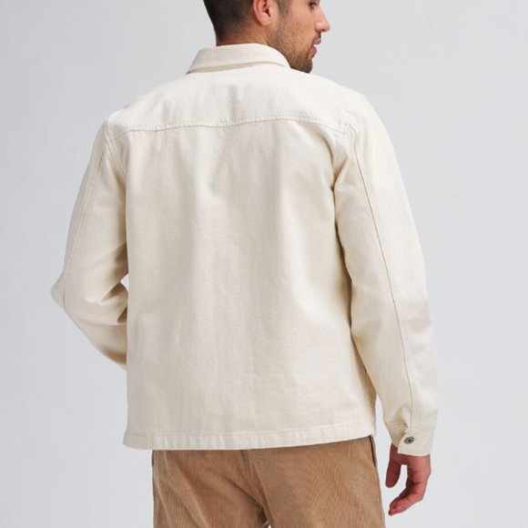 stoic | Jackets & Coats | Mens Chore Coat In White Nwt | Poshmark